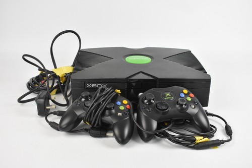 Microsoft Xbox Job Lot x 3 Console & 2 Wired Controllers PAT Tested ...