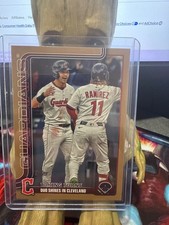 2025 Topps Update Series - Veteran Combos Jose Ramirez, Steven Kwan # ...
