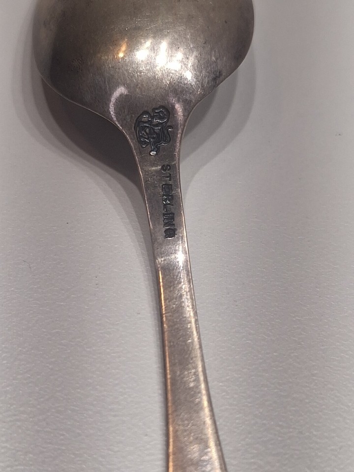 Sterling Silver Lot Of 8 Antique Spoons 5 Oz | Lion KA Hallmark ...