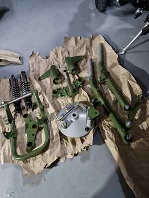 SWING FORK FRONT URAL DNEPR MT front fork (front swing, drum brake) NEW ...