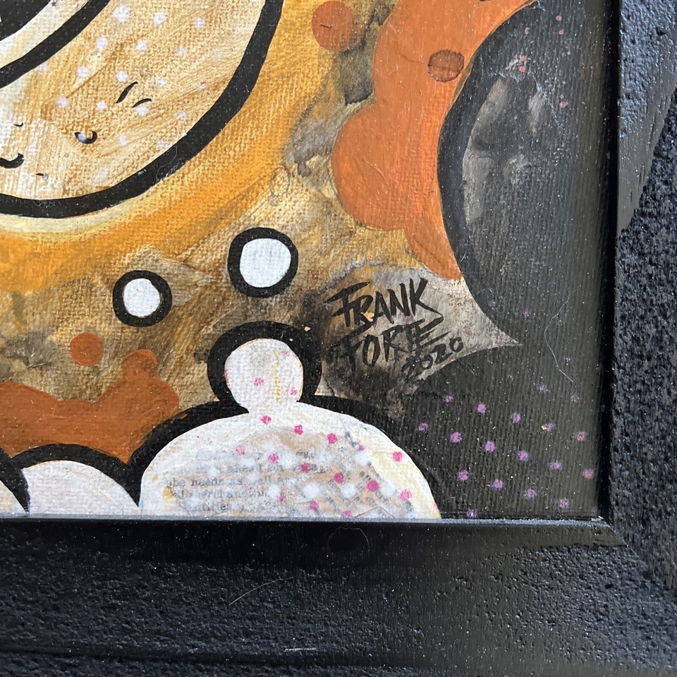 THE ORANGE WOLF Frank Forte Lowbrow Pop Surrealism Original Art ...