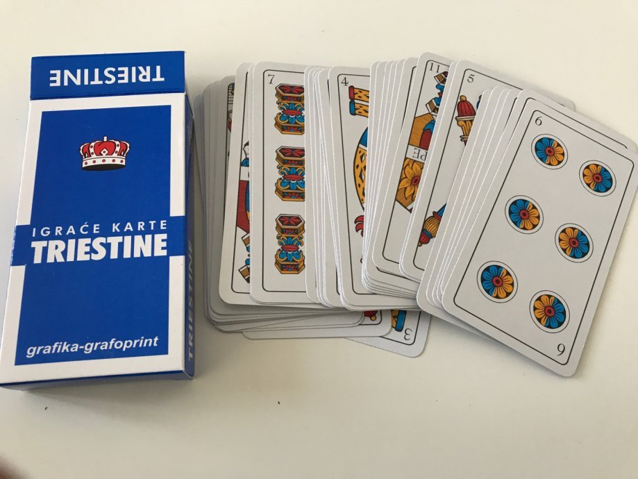 New Croatian Briscola Briškula Triestine playing Card Game | eBay
