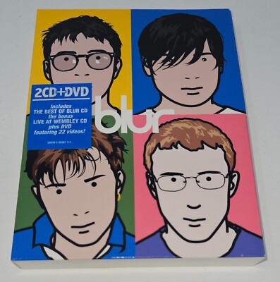 Blur: The Best of Blur + Live at Wembley (CD + DVD, 3-Discs) DAMAGED ...