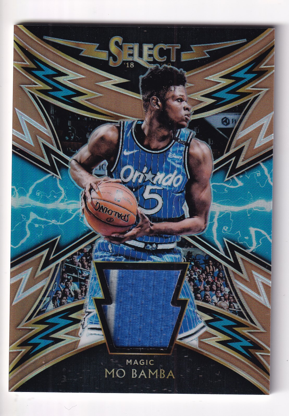 Mo Bamba 2018-19 Panini Select Sparks Jersey #SP-MBB Copper NM | eBay