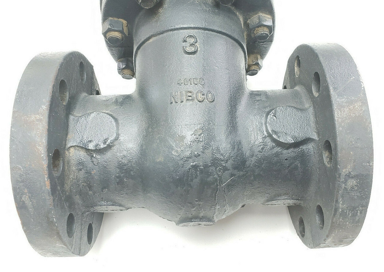 NIBCO F-667-0 IBBM 3" GATE VALVE 250 SWP 500 WOG 40155 F6670 | eBay