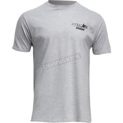 Thor Gray Star Racing Champ T-Shirt - 3070-1149 | eBay