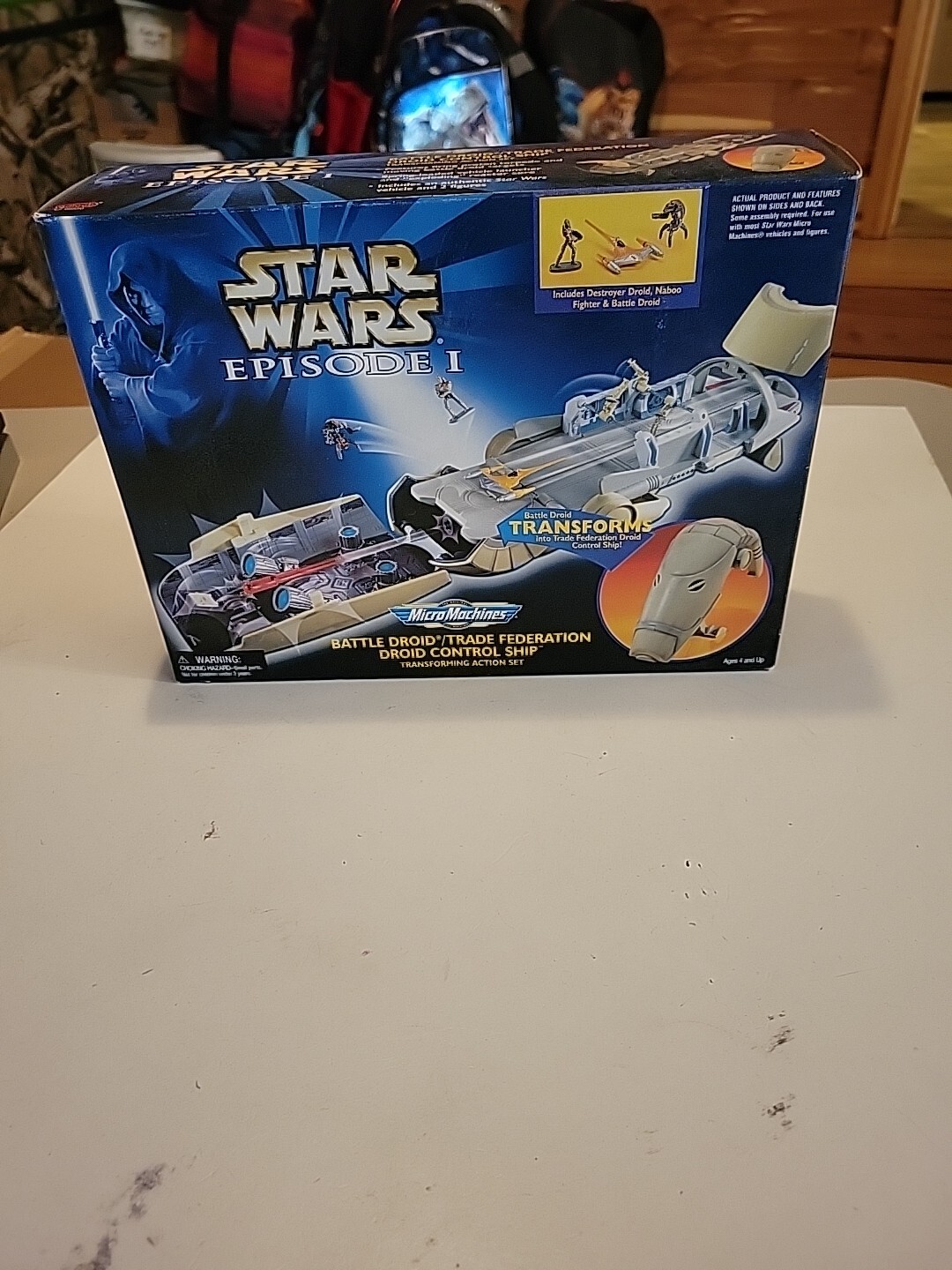 Trade Federation Droid Control Ship Star Wars Micro Machines Episode 1 ...