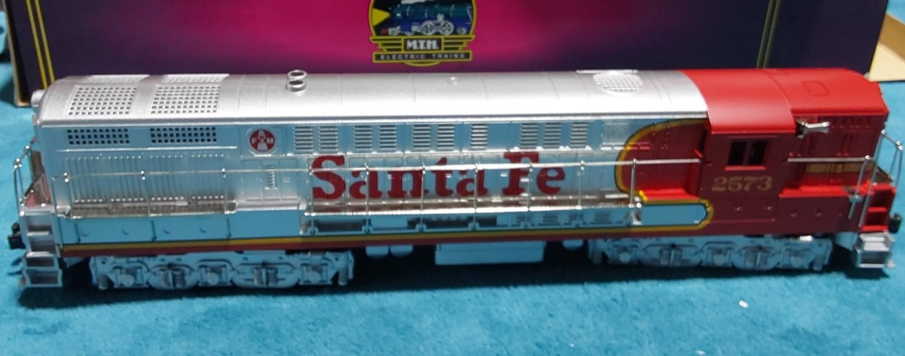 MTH MT-2123LP Santa Fe FM Trainmaster Diesel Engine (2573) LN PS | eBay
