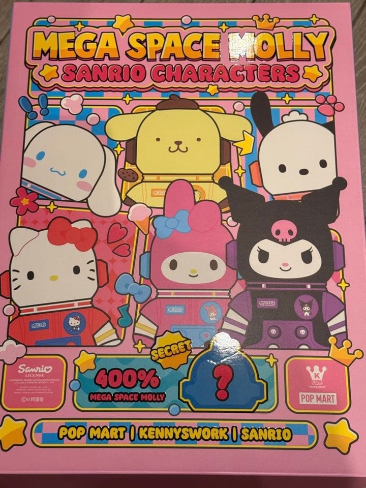 Mega Space Molly Kuromi Figure Sanrio Characters 400% | eBay UK