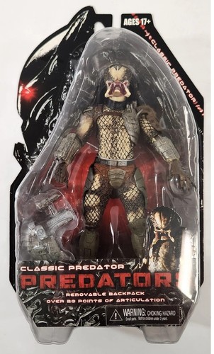 PREDATORS CLASSIC PREDATOR UNMASKED FIGURE 7inch in BOX by NECA | eBay ...