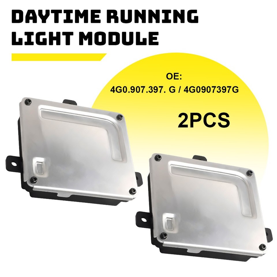 For Audi VW 4G0907697F Daytime Running Light Module DRL Control Ballast ...