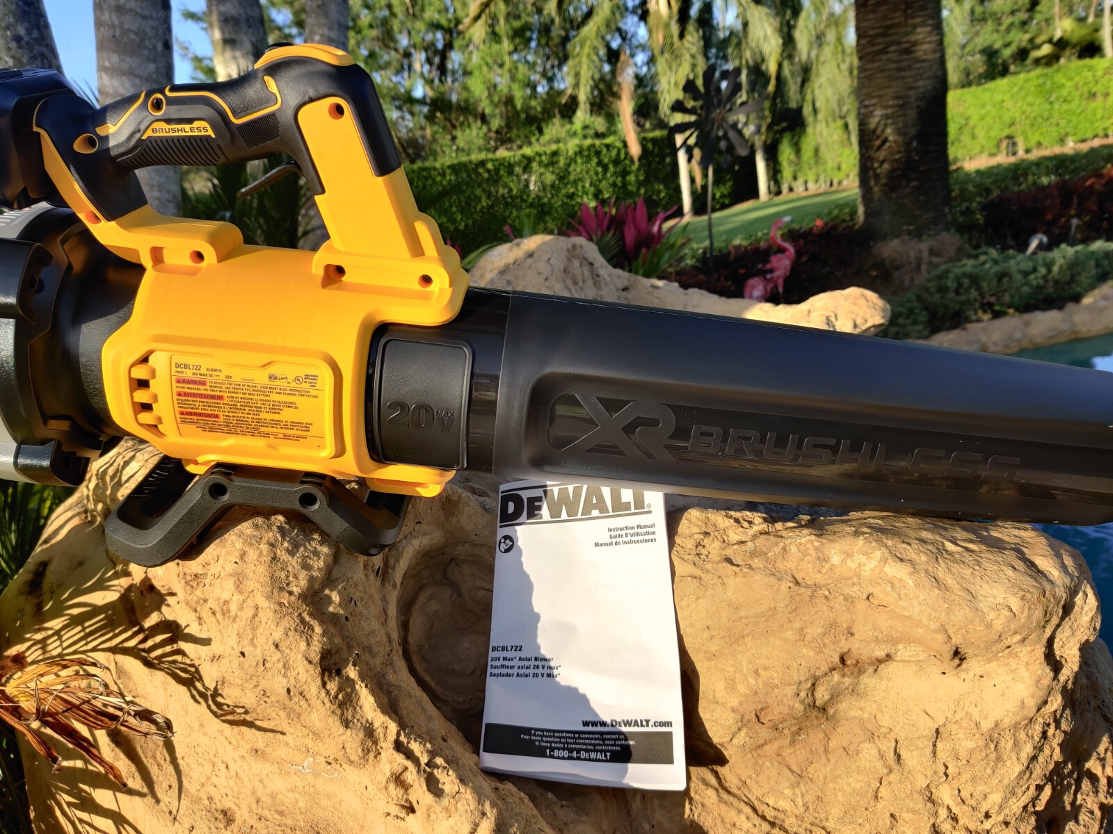 DEWALT DCBL722B 20V MAX XR Li-Ion Handheld Blower (Bare Tool) (5 Ah ...
