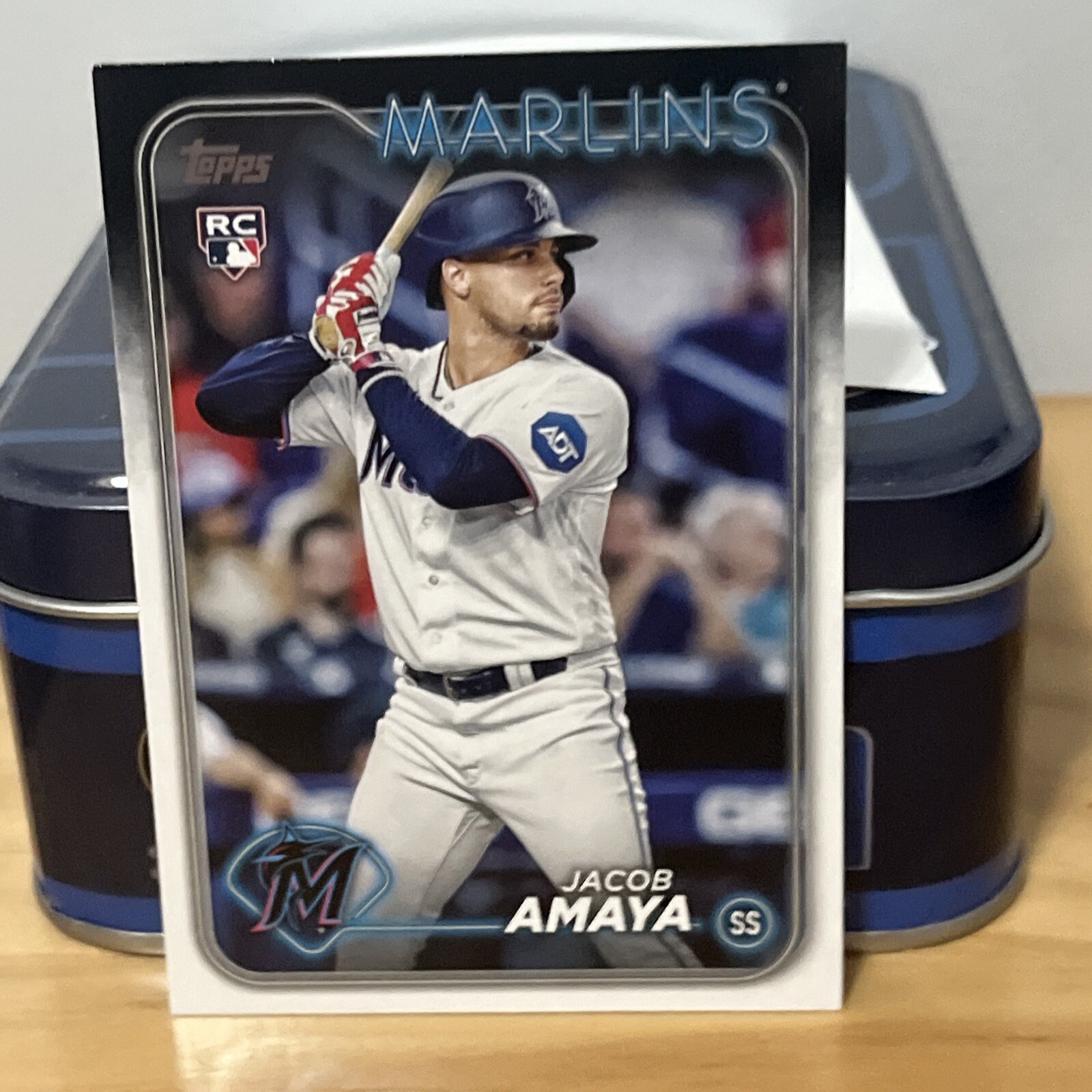 2024 Topps Series 1 #144 Jacob Amaya Miami Marlins Baseball Card 1S | eBay