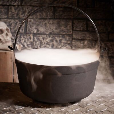 🎃Halloween Witch Cauldron Spooky Trick or Treat Basket Party Prop Fancy ...