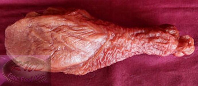 Full Size Turkey Leg, Fake Wax Food, Food Prop, Decor. Handmade Movie ...