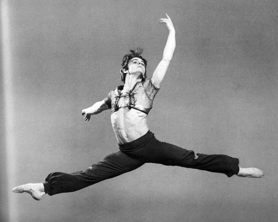 Mikhail Baryshnikov Jumping