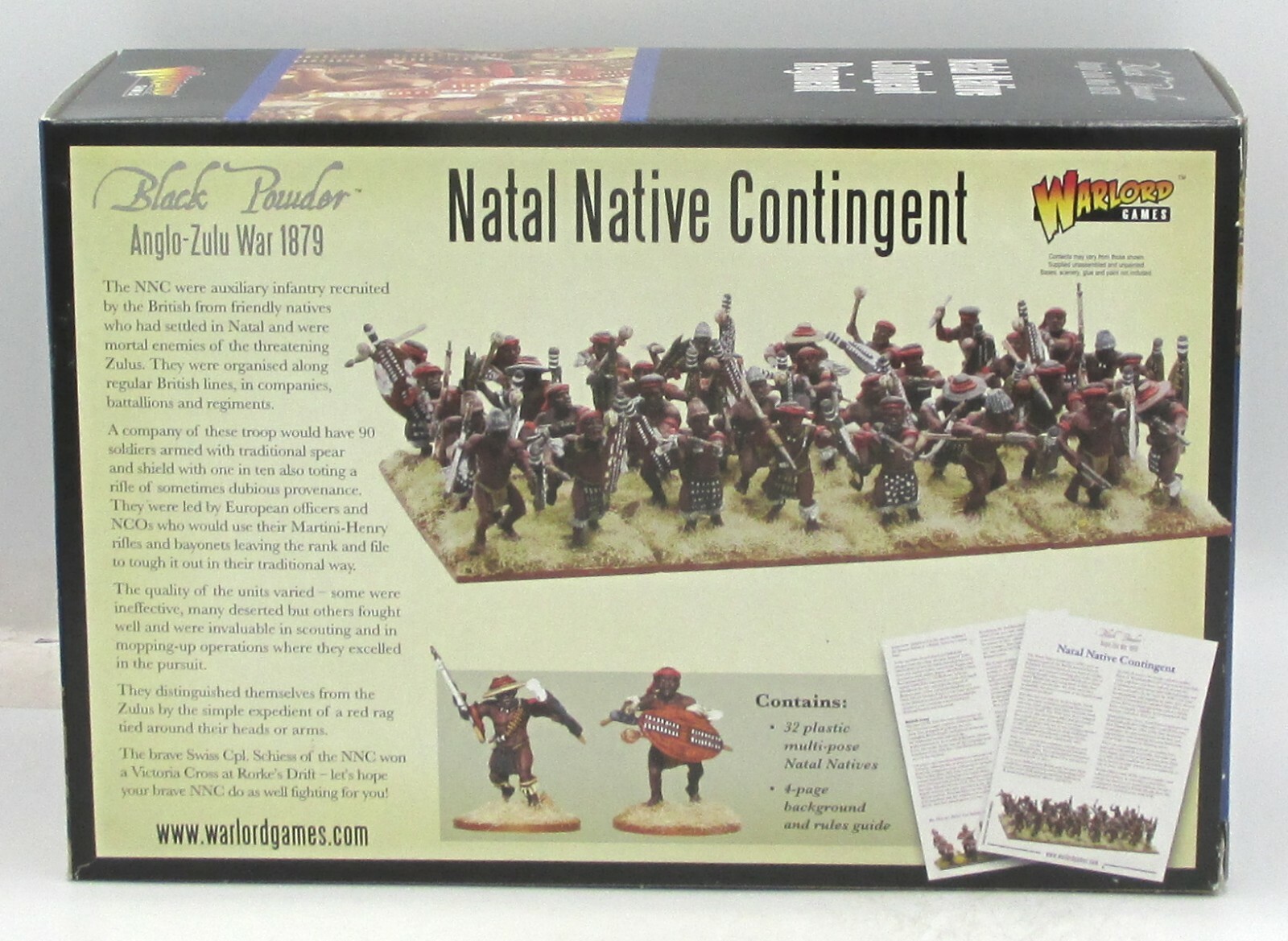 Black Powder 302014602 Natal Native Contingent Regiment (Anglo-Zulu War ...