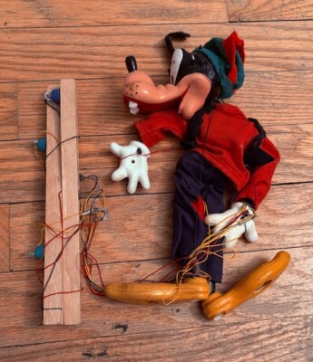 Vintage 1972 Pelham Gooden Puppet "Goofy" Disney Marionette | eBay