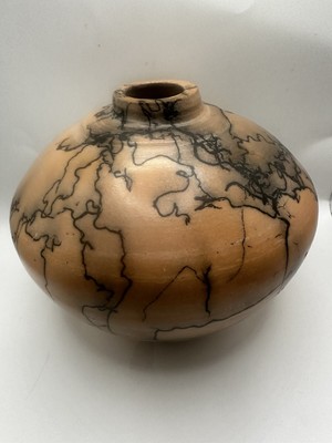 Horsehair Pottery By Wayne Brickey With Authentic Certification | eBay