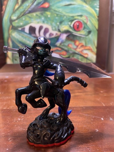 🐸 KNIGHT MARE - Skylanders Trap Team Figure - Dark Element - Red Base ...