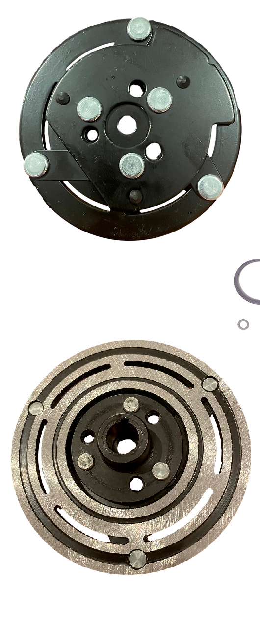 A/C Compressor Clutch Plate Hub Sanden 7 Keyed Plate | Belt Driven