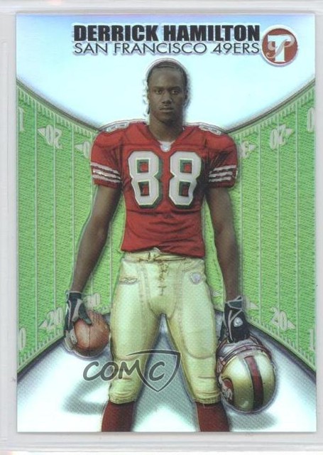 2004 Topps Pristine - Uncirculated Refractor #76 Derrick Hamilton /499 ...