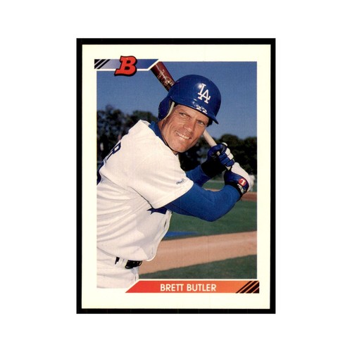 1992 Bowman Brett Butler Baseball Cards #597 | eBay