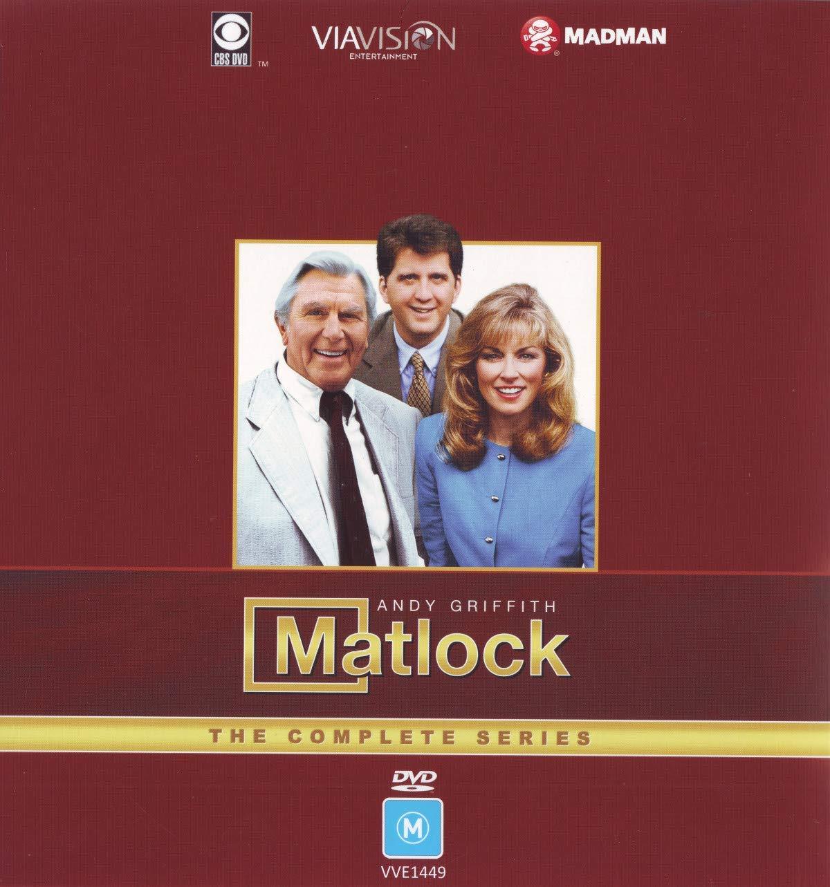 Matlock Complete Series Season 1, 2, 3, 4, 5, 6, 7, 8 & 9 DVD Box Set ...