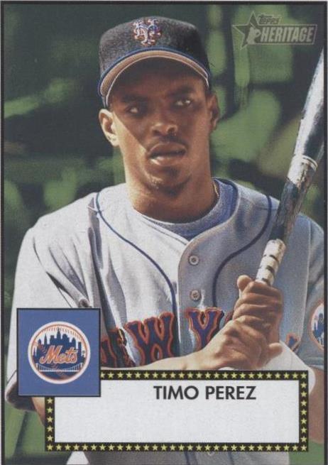 2001 Topps Heritage - Timo Perez #307 for sale online | eBay