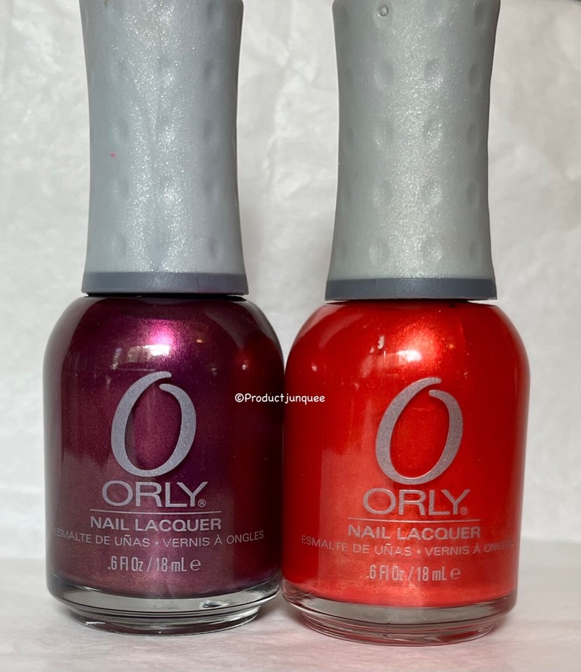 ORLY Nail Lacquer ~ Polish Lots ~ Multiple Color Combos ~ All Full ...
