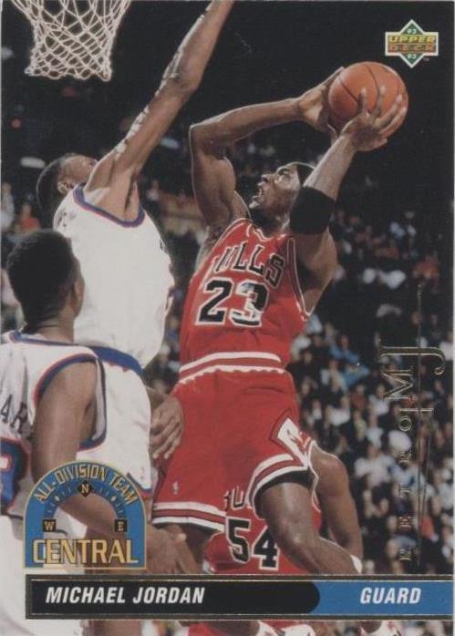 1998 Upper Deck MJ Career Collection - Retro MJ Michael Jordan #44 for ...