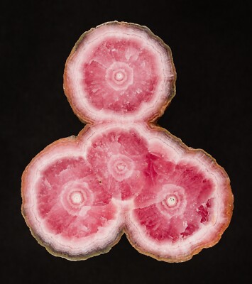 Rhodochrosite Stalactite Slab Slice Stone Pink Polished Argentina 57mm ...