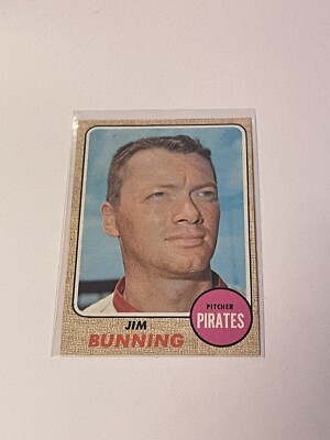 1968 Topps #215 Jim Bunning **027127 | eBay