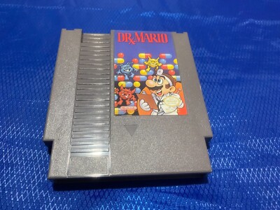 Dr. Mario (Nintendo NES, 1990) tested works 45496630621| eBay