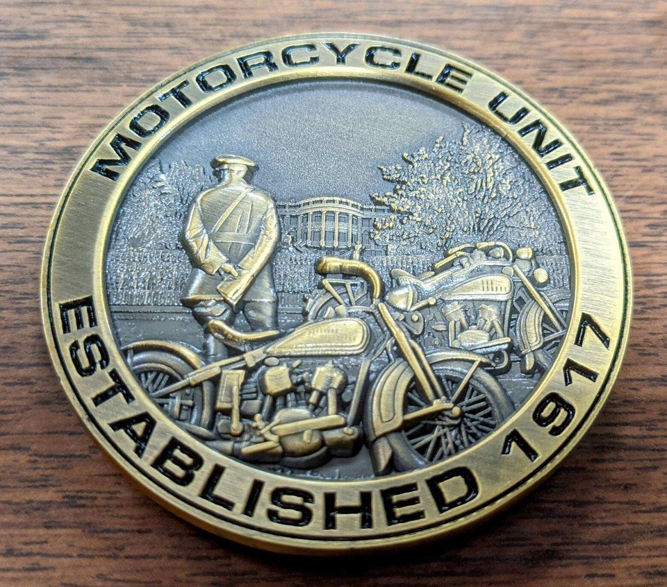 United States Park Police Motorcycle Unit Challenge Coin (US Park ...