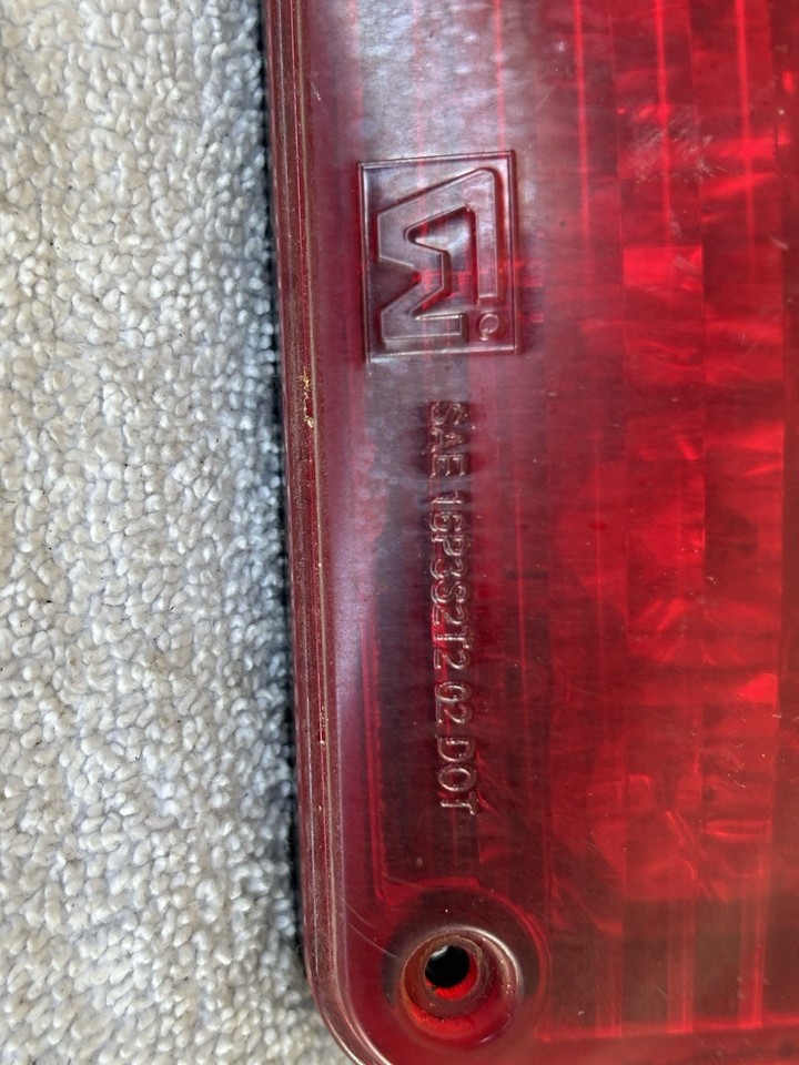 Weldon Rear Tail Light Used SAE 16P3S2T202 Red | eBay