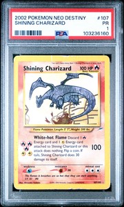 Shining Charizard 2002 Neo Destiny #107/105 Holo Price Guide - Sports ...