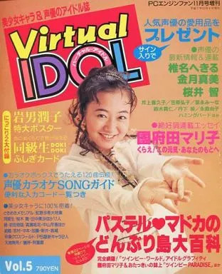 Voice Actor Magazine With Supplement Virtual Idol 1995 November Issue ...