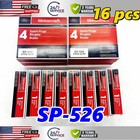 Set of 16 For Ford Motorcraft Double Plat Spark Plugs SP526 CYFS12FP ...