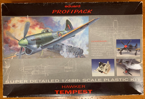 EDUARD 1/48 PROFIPACK HAWKER TEMPEST OPENED BOX UNSTARTED KIT | eBay