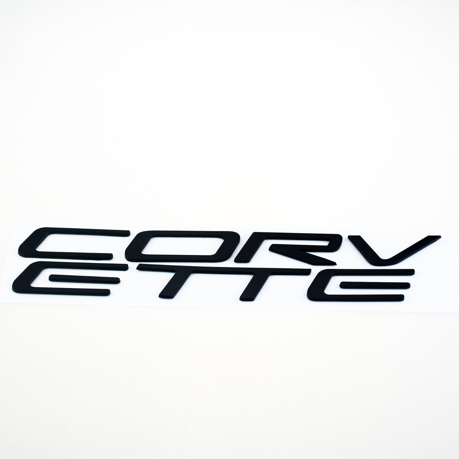 3Pc Fits 1997-2004 C5 Corvette Emblem Crossed Flags Rear Letters Badge ...