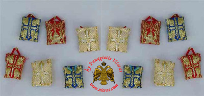 Orthodox Amulet Pendant From Clerics Fabric Holy Island Of Tinos Greece ...