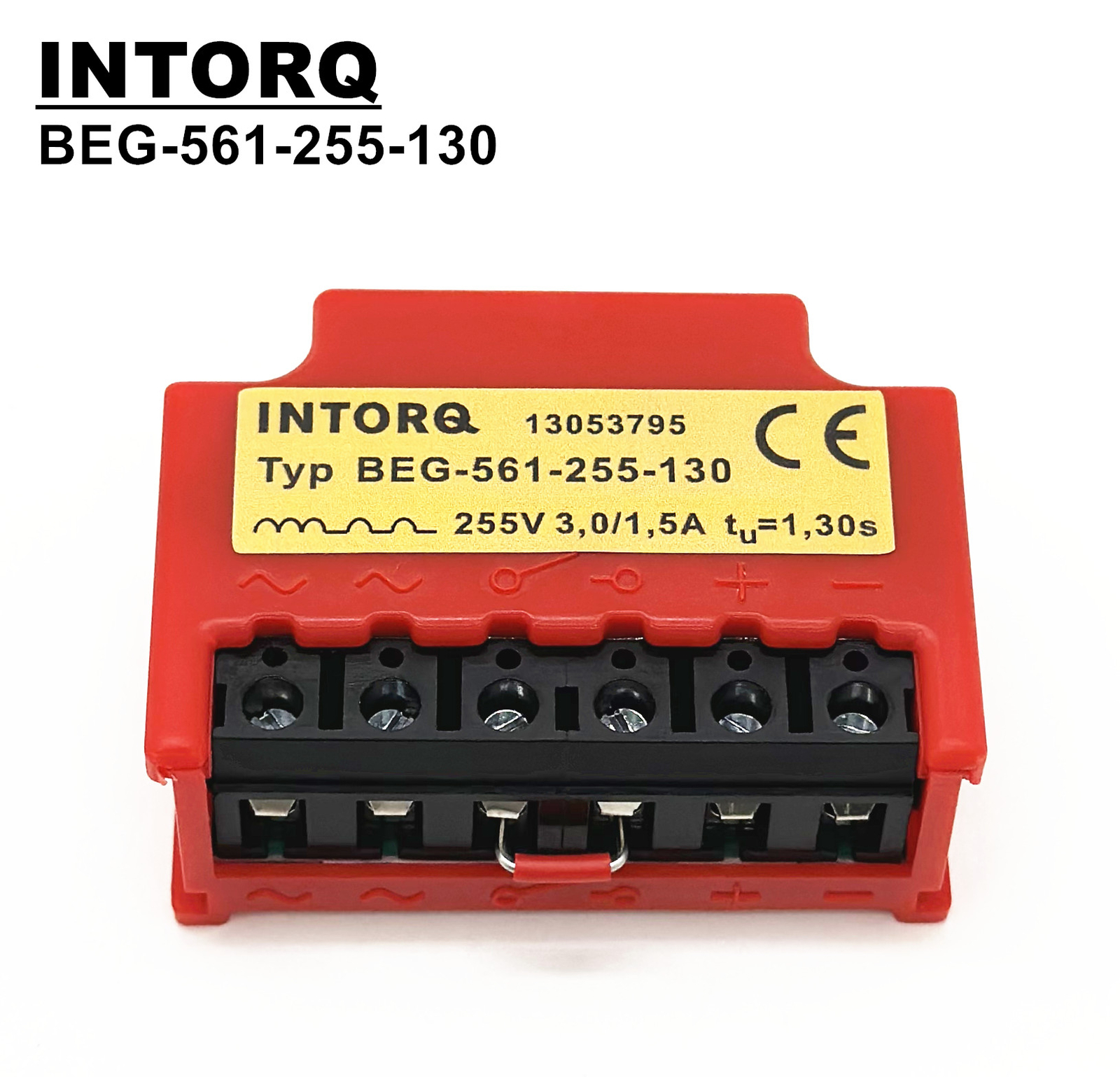 INTORQ 13053795 Typ BEG-561-255-130 255V 3,0/1,5A t=1,30s brake rectifier module | eBay