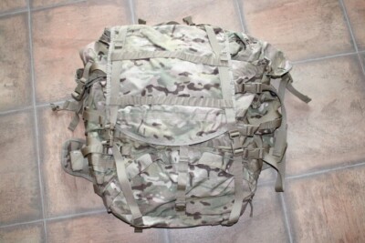 USGI ARMY OCP LARGE MOLLE II RUCKSACK 4000 MULTICAM FIELD PACK w FRAME ...