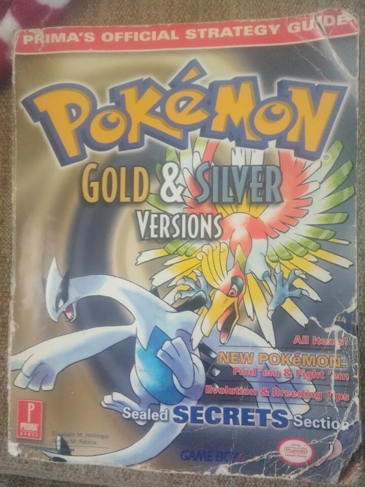 Pokemon Gold & Silver Version Prima's Official Strategy Guide 2000 | eBay