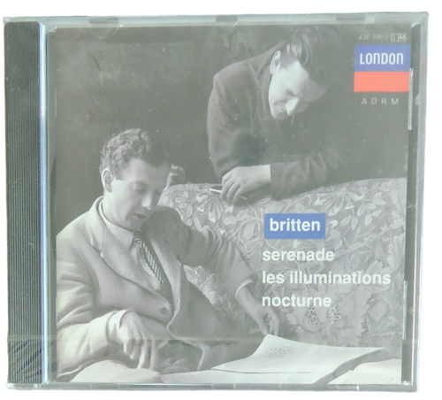 BRITTEN: SERENADE/LES ILLUMINATIONS/NOCTURNE- PETER PEARS 1993 CD London Records | eBay