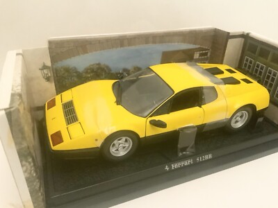 1/18 Ferrari 512 BB yellow metal Kyosho | eBay