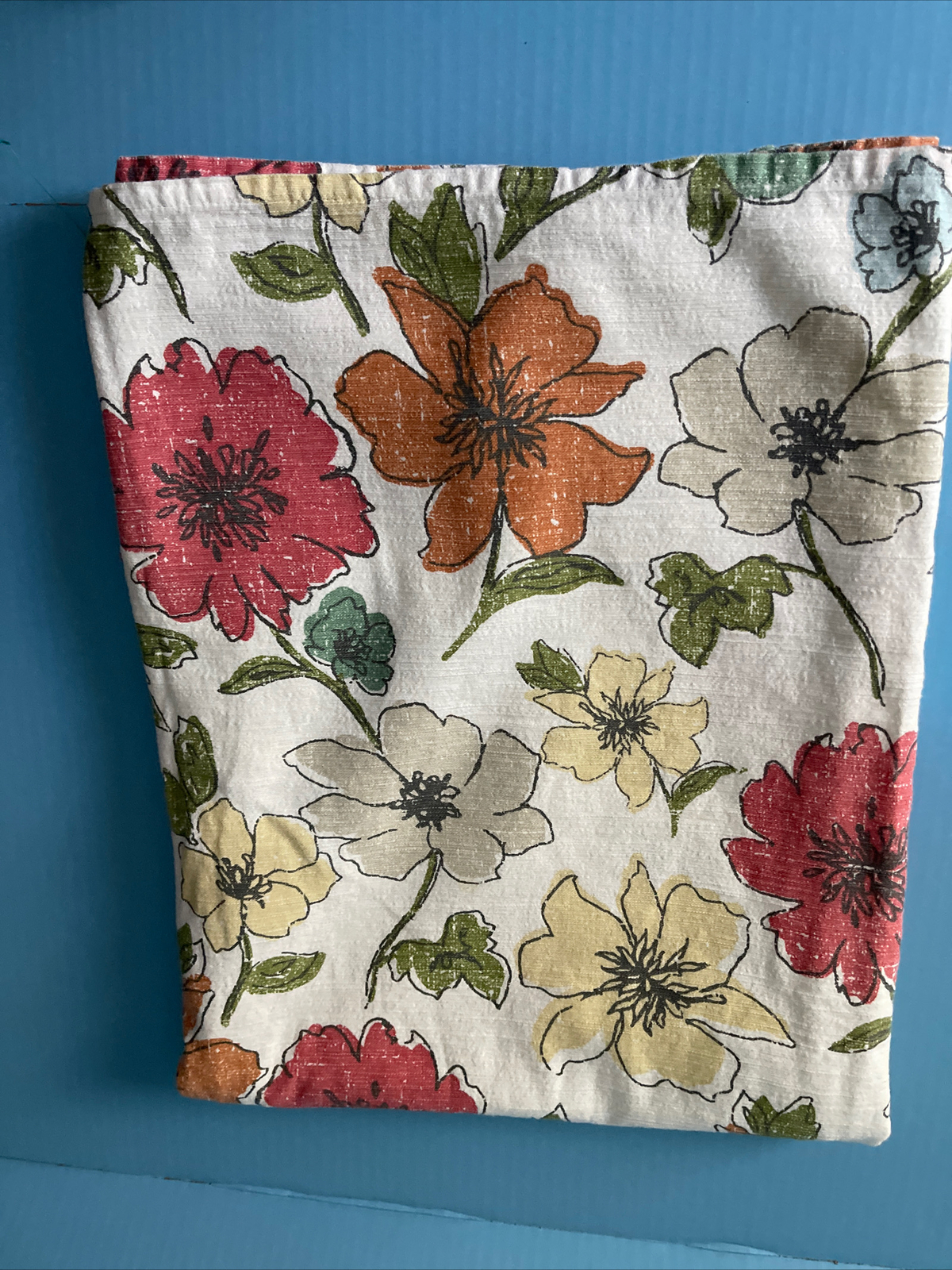 Threshold Floral Tablecloth 60x84 / #K58 | eBay