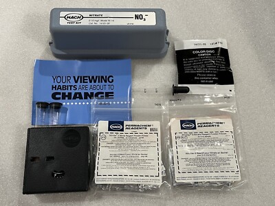 HACH 14161-00 TEST KIT NITRATE, 0-10 mg/l MODEL NI-14 | eBay