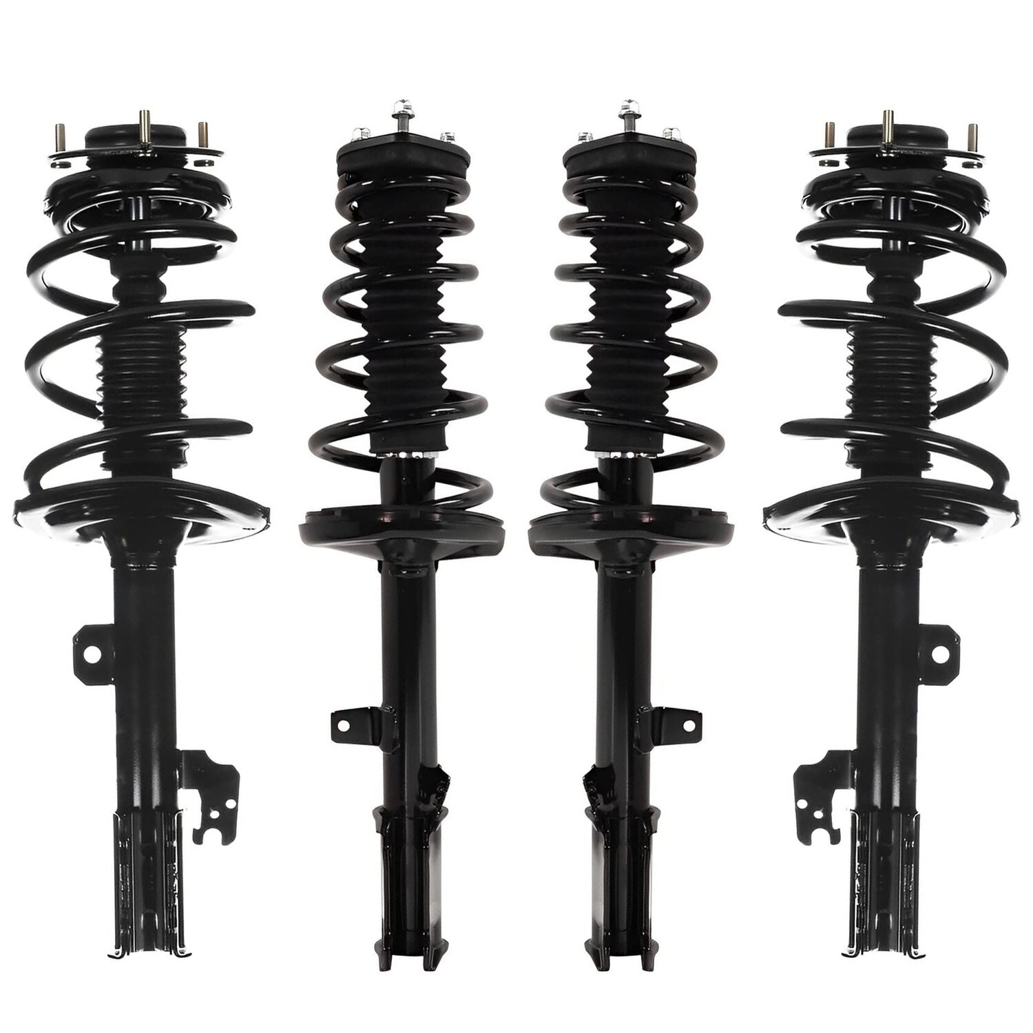 Front Rear Struts w/Coil Spring Assembly Sway Bars for 2009 - 2012 ...